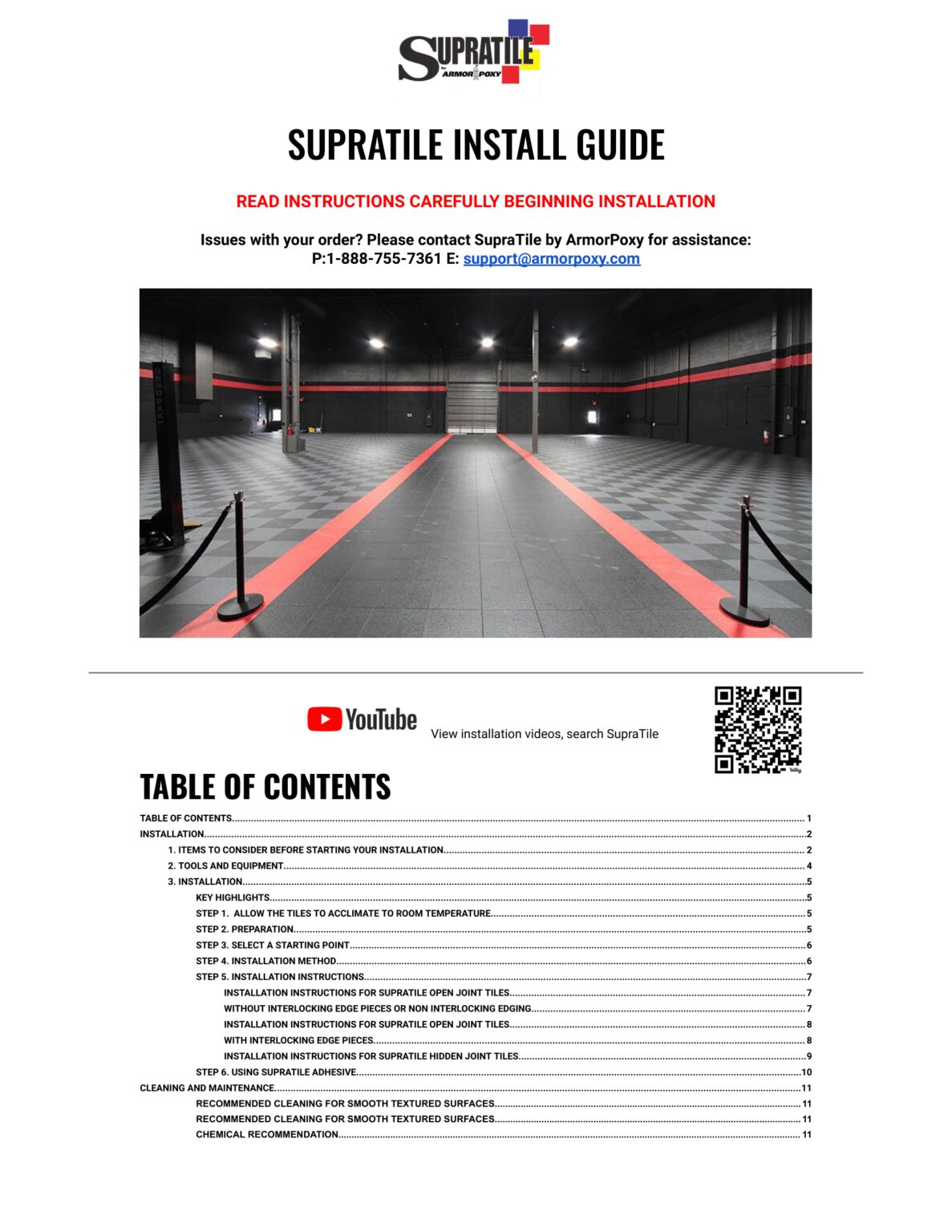 Downloads & Guides - SupraTile Interlocking Floor Tiles