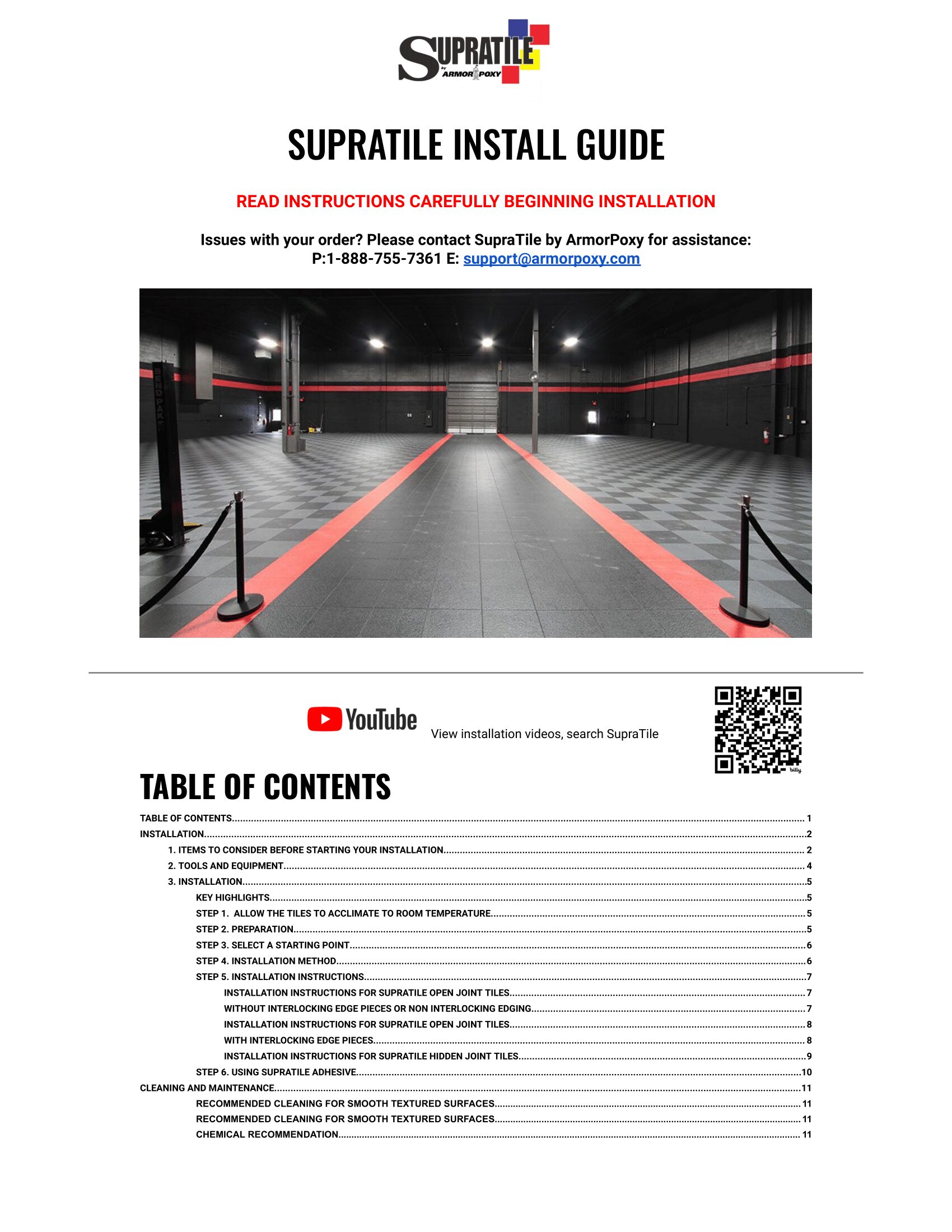 Downloads & Guides - SupraTile Interlocking Floor Tiles